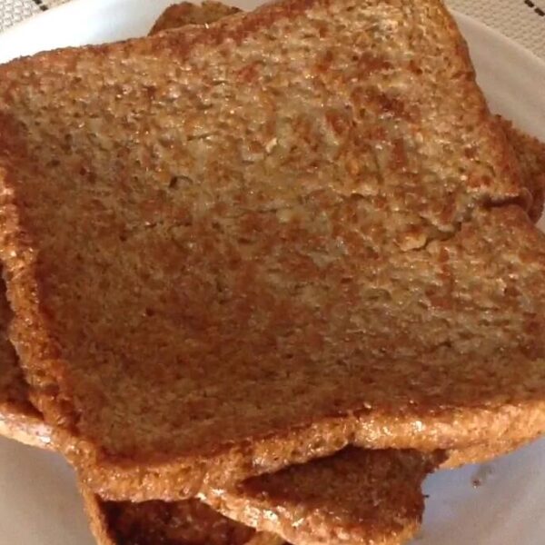 Receta de Tostadas Dulces Rápido y Fácil con Pan de Molde Integral ...